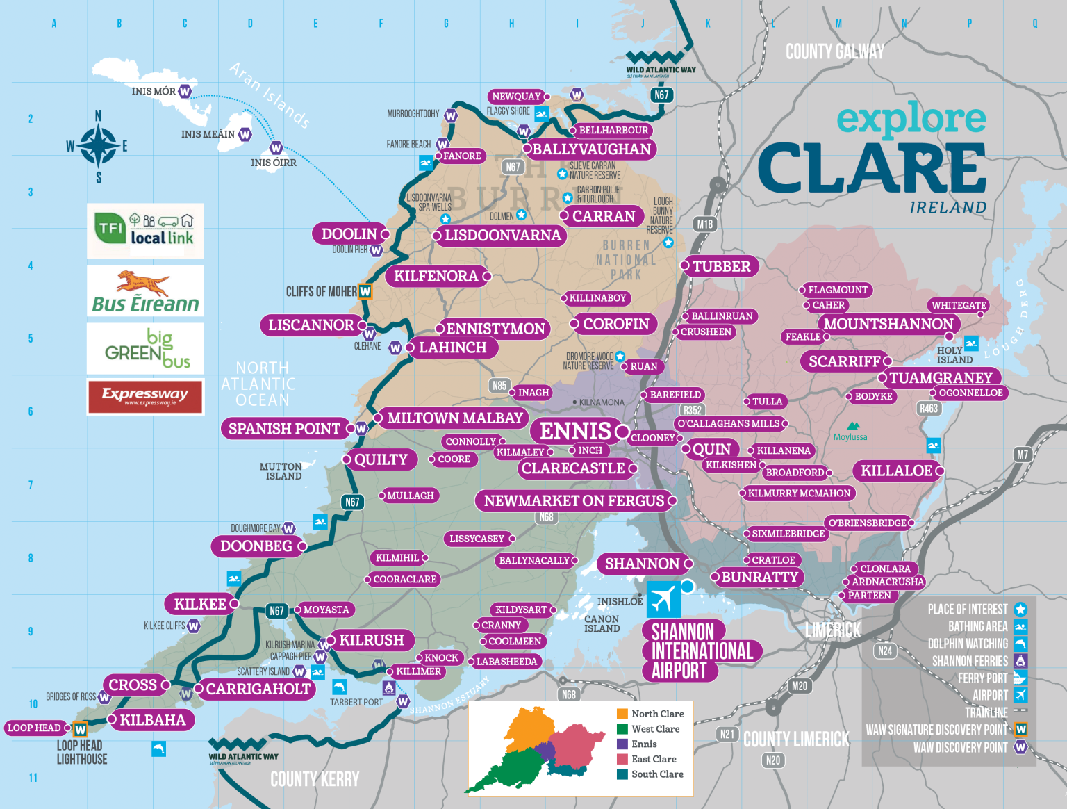 Bus Towns | County Clare, Ireland